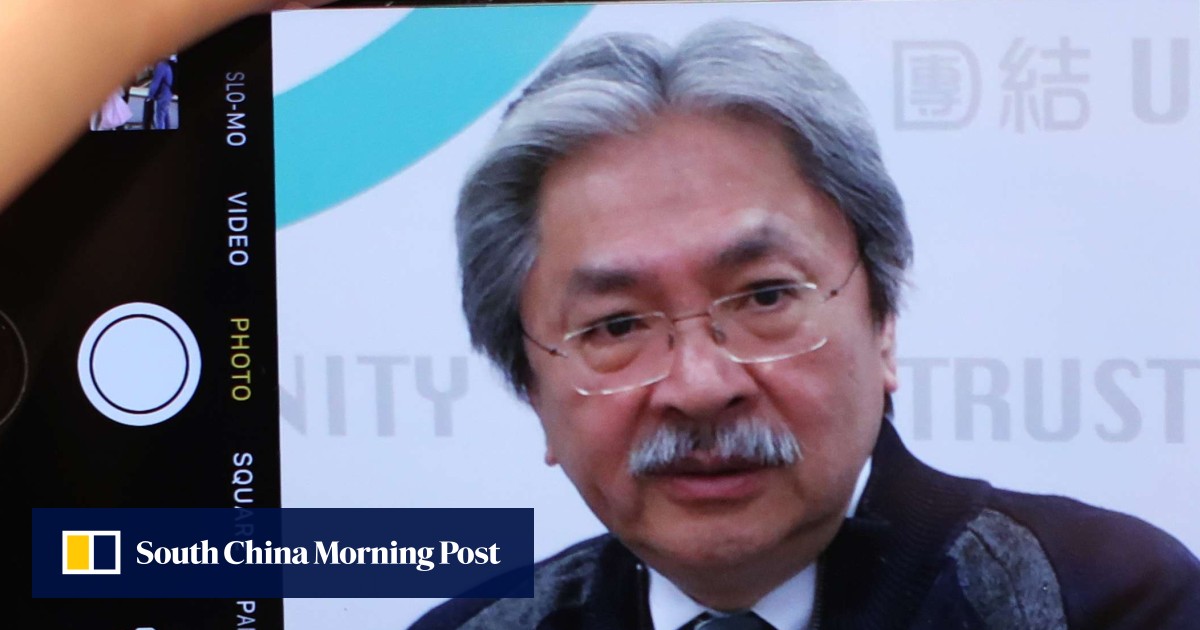 Beijing will trust me with Hong Kong’s top job, John Tsang says | South ...