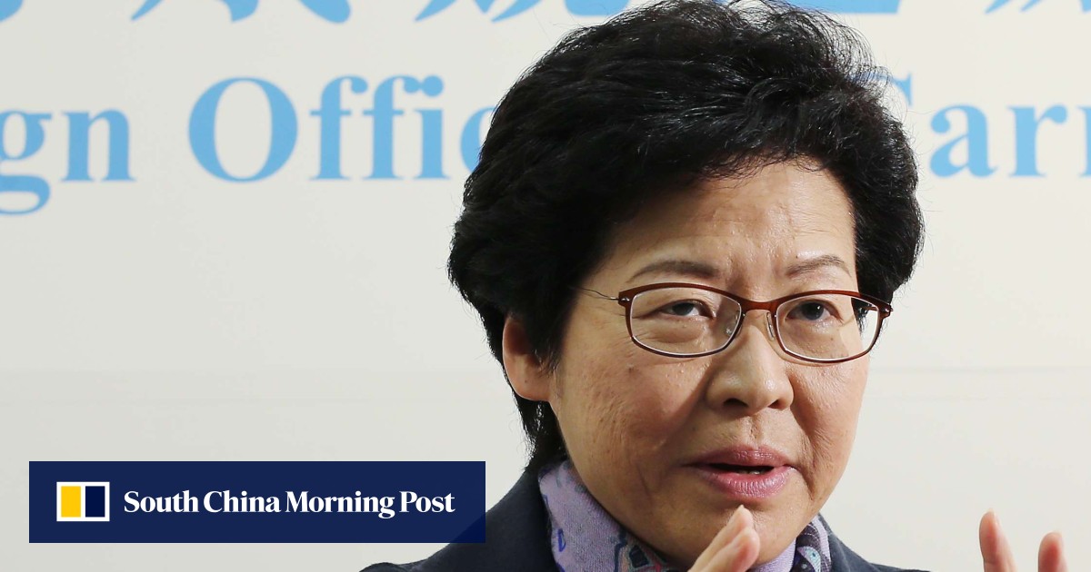 Carrie Lam says she has the ‘courage’ to make tough choices for Hong ...