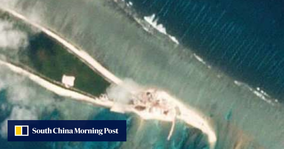 China building on another disputed island in South China Sea | South ...