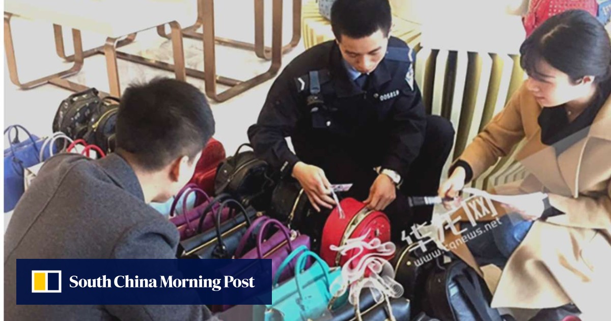 Chinese customs officers seize smuggled luxury goods worth US$540 ...