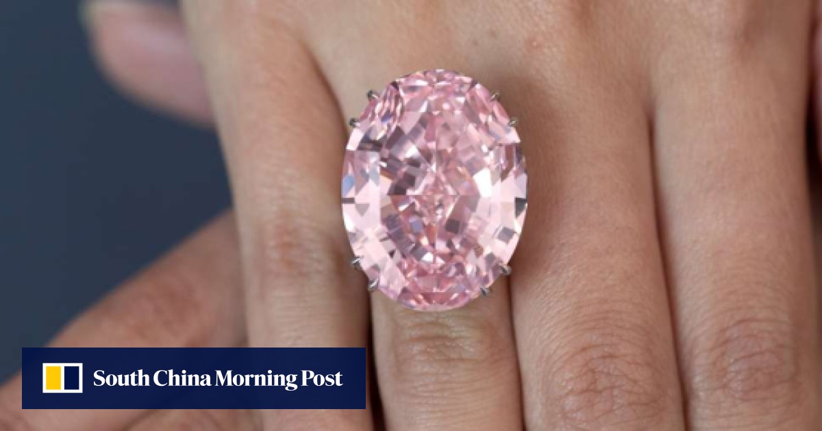 World’s biggest, most expensive pink diamond on sale in Hong Kong ...