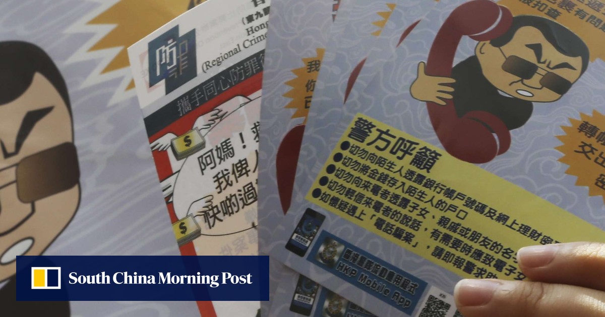 Police make phone scams call after more lose in Hong Kong | South China ...