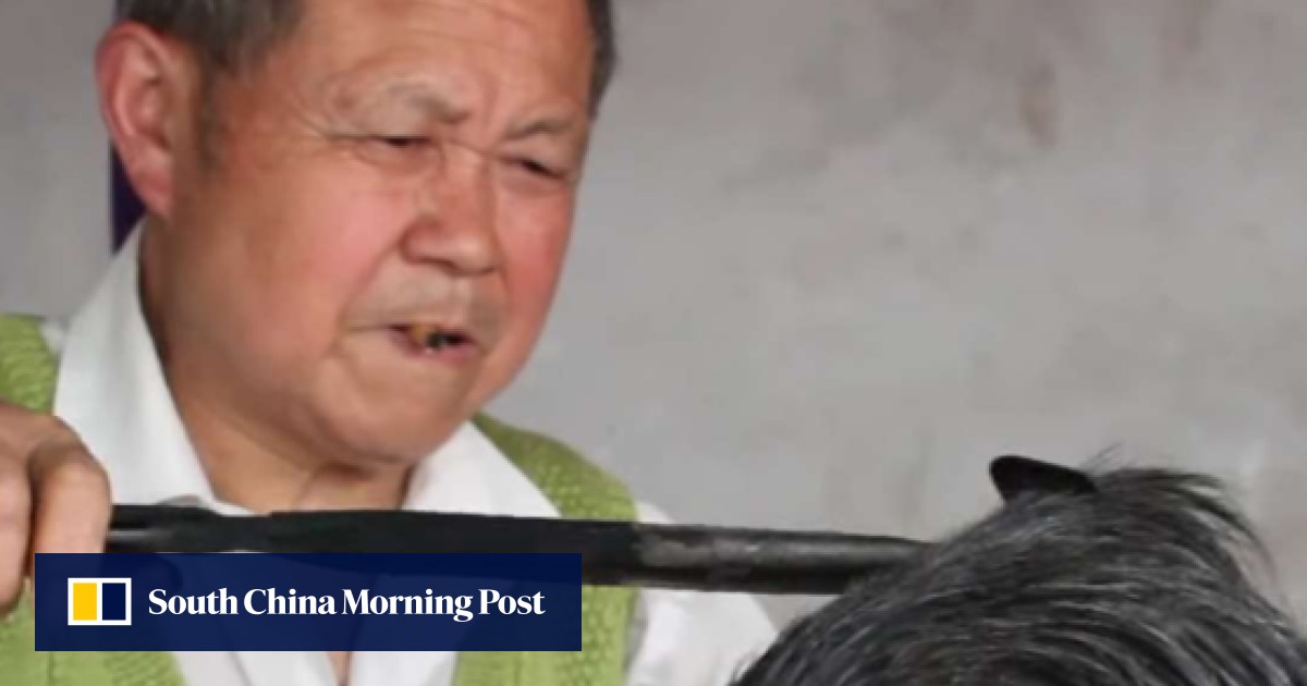 Smoking hot: Chinese barber an internet hit giving perms with fire ...