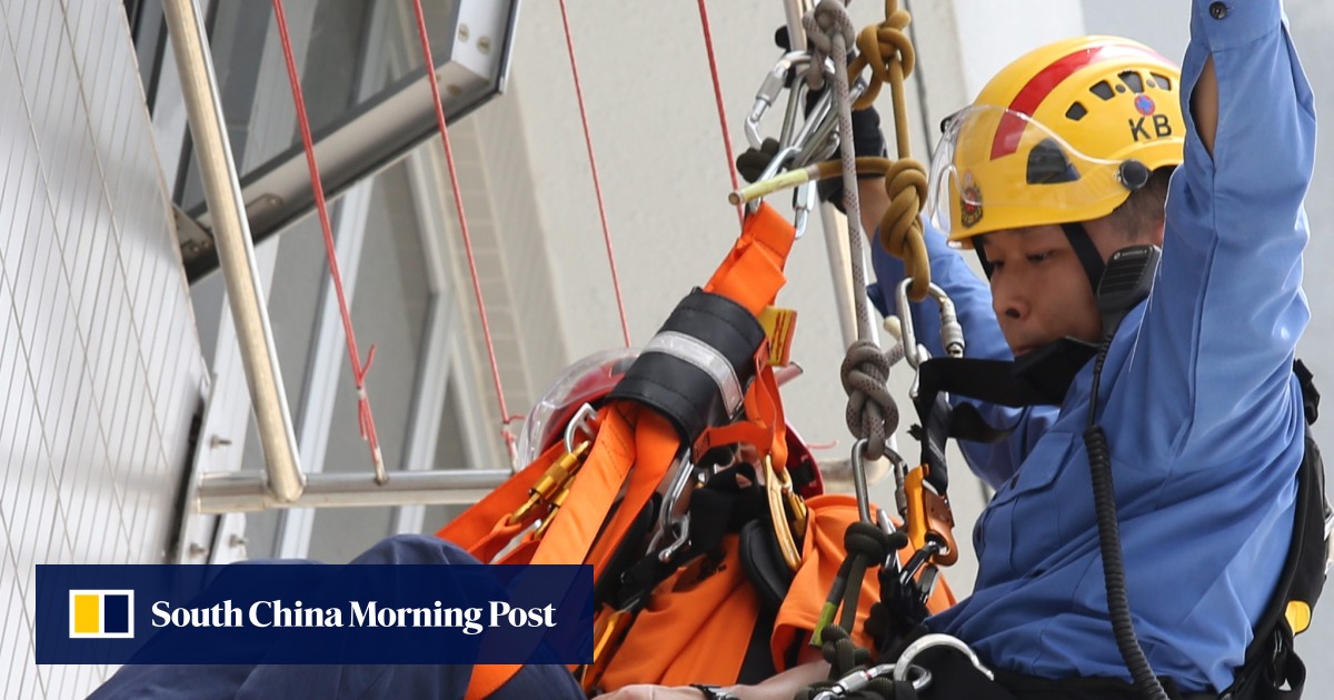 Hong Kong firefighters improve rescue techniques as number of suicidal ...