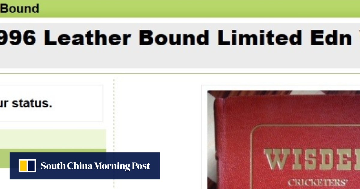 HK-born Dermot Reeve auctions prized Wisden Cricketer of the Year book ...