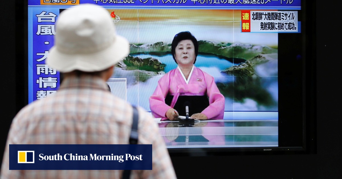 North Korea's legendary newsreader Ri Chun-hee returns to declare ICBM ...