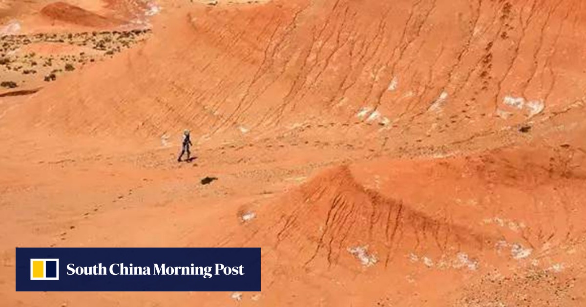 China’s Mars base plan revealed ... and covering 95,000 sq km, there’s ...