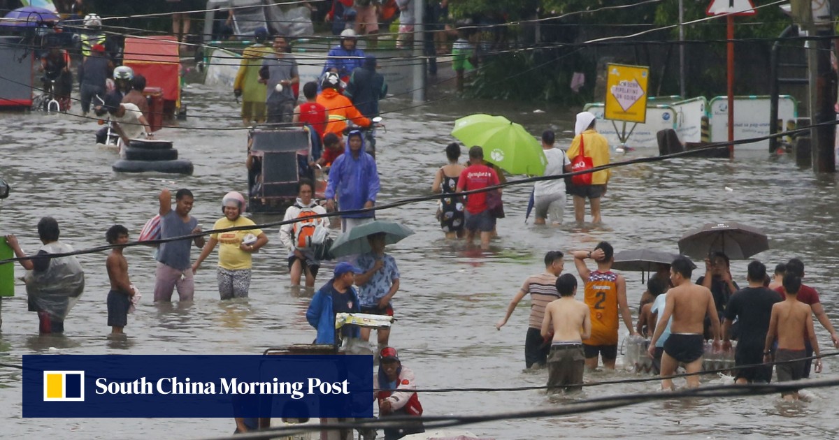 Flooding, landslides kill four in Philippines as tropical depression ...