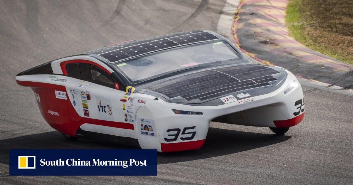 Hong Kong team in epic 3,000km solar car race across Australian desert ...