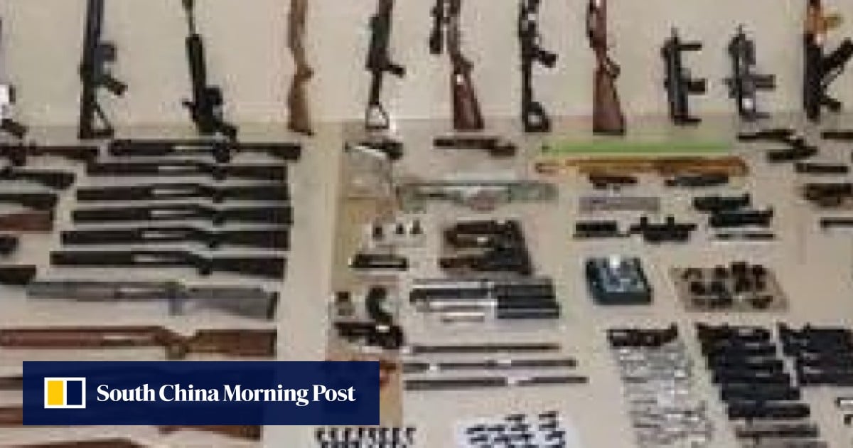 58 arrested, 40 weapons seized as Chinese police crack international ...