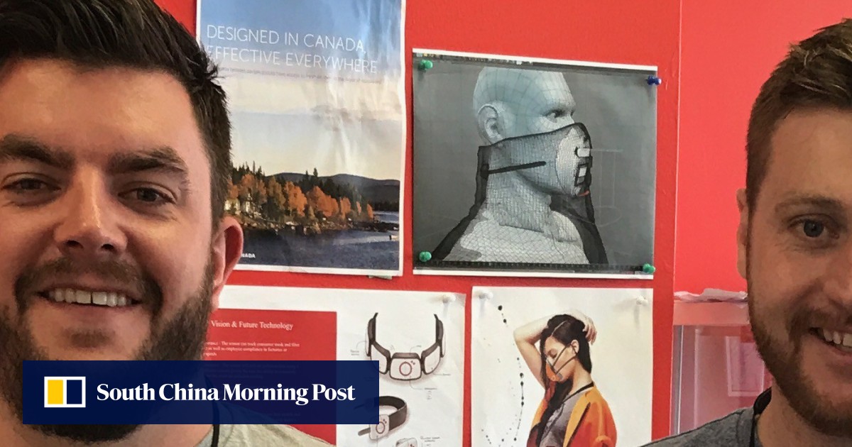 O2 Canada fits China with world’s finest pollution masks | South China ...