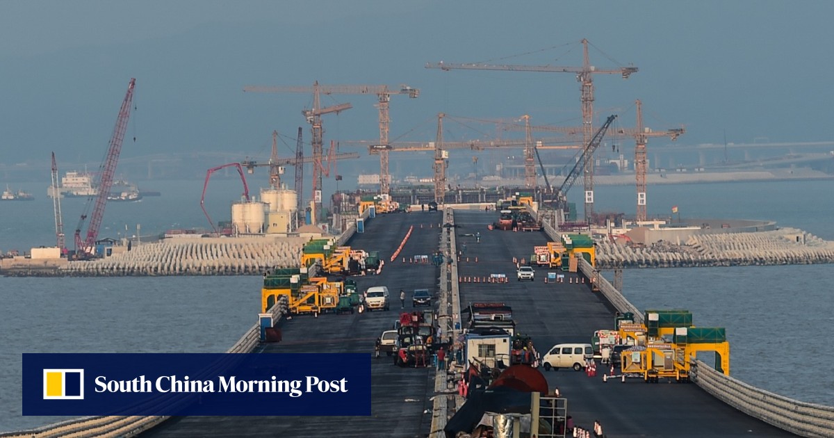 Hong Kong to pay HK$2.36 billion share of mega bridge project’s HK$11.7 ...