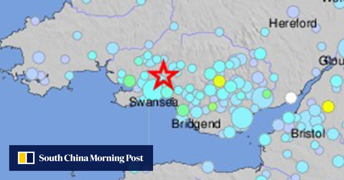 Small earthquake that hit Britain was strongest for 10 years | South ...