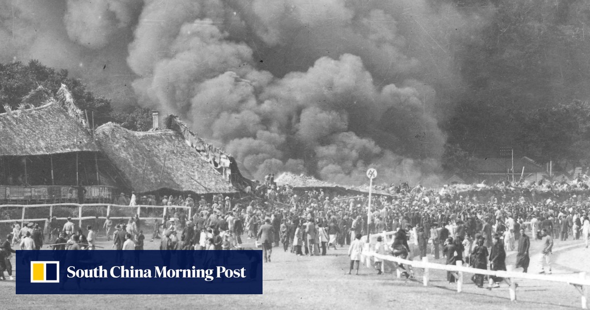 When 600 died in fire at Hong Kong racecourse 100 years ago | South ...