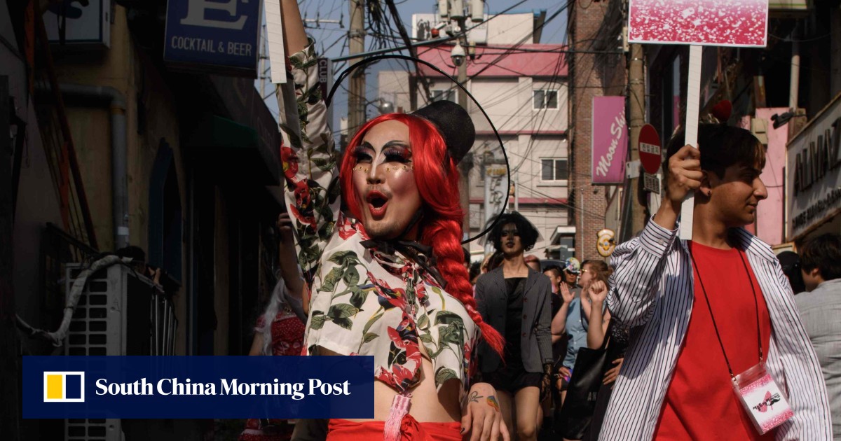 South Korea’s debut drag queen parade held in Seoul | South China ...