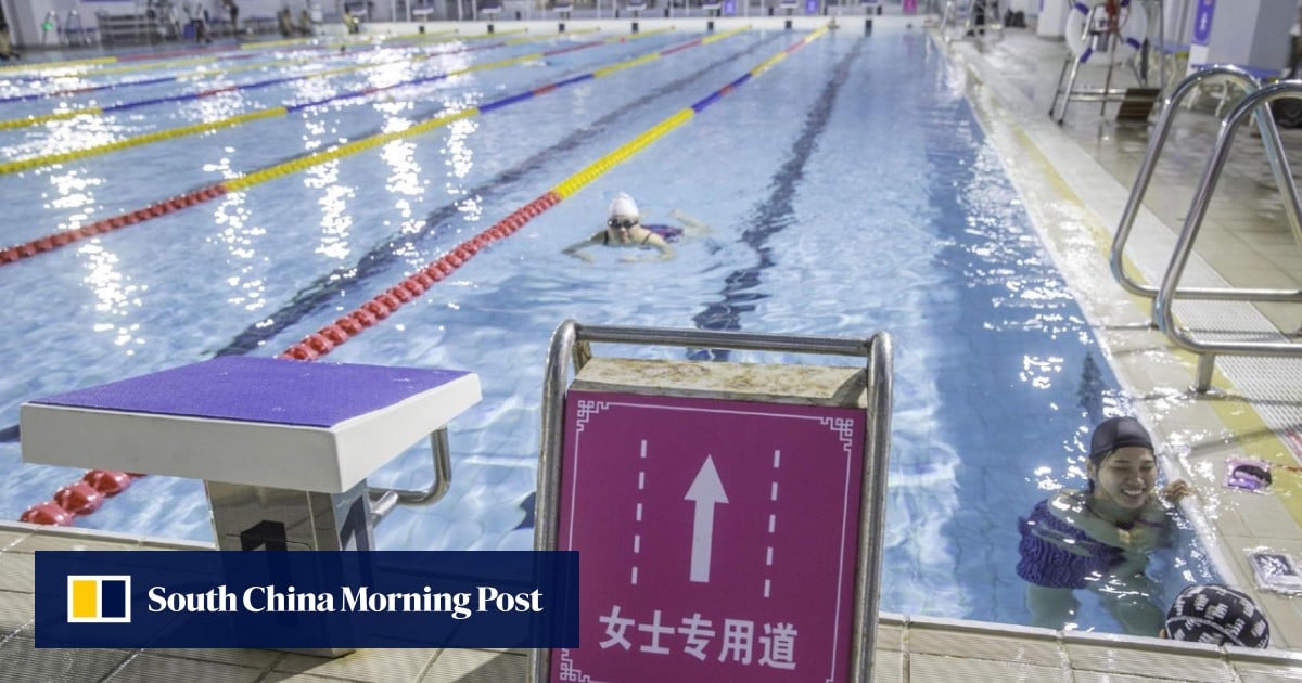 Chinese swimming pool makes waves with women-only lane | South China ...
