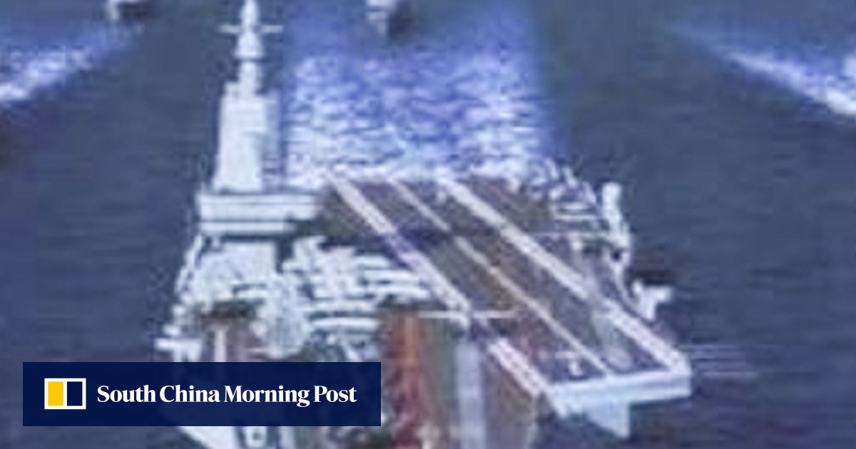 Three catapult launchers spotted in image of China's new aircraft ...