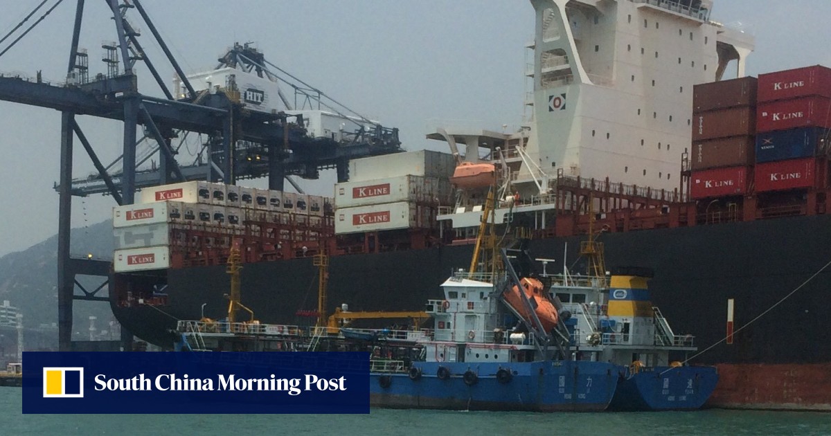 All aboard for a tour of Hong Kong’s container port – not your usual ...