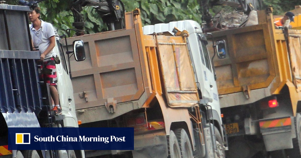 Hong Kong spent billions sending construction waste to mainland China ...