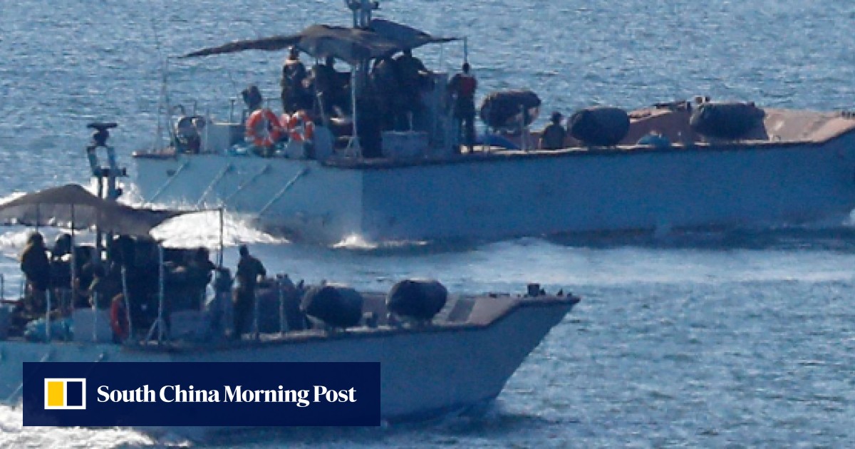 Israel’s navy ‘hijacks’ activist boat trying to break Gaza blockade ...
