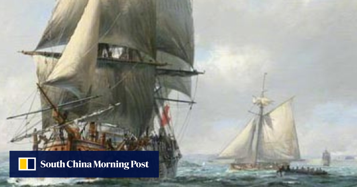 Endeavour, ship Captain Cook sailed to Australia and New Zealand ...