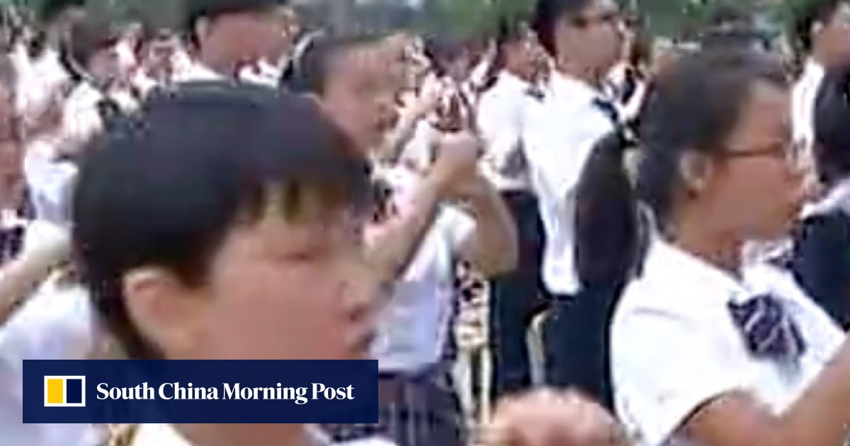 Please be upstanding for China’s sign language national anthem | South ...