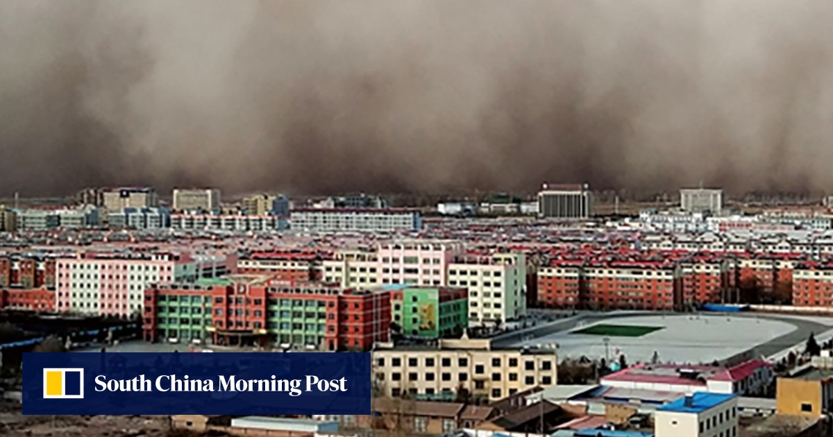 Chinese city ‘swallowed’ as ferocious sandstorm creates blizzard of ...