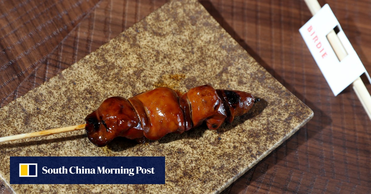 Delicious, crunchy yakitori chicken at popular Birdie in Central ...