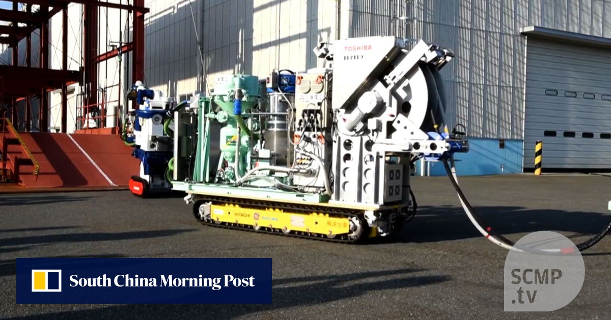 Robot aimed to clean Fukushima nuclear plant unveiled | South China ...