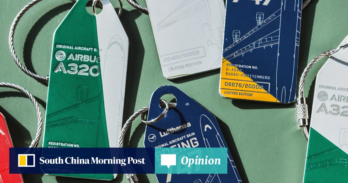 For Hong Kong aviation fans: luggage tags made from an ex-Cathay ...